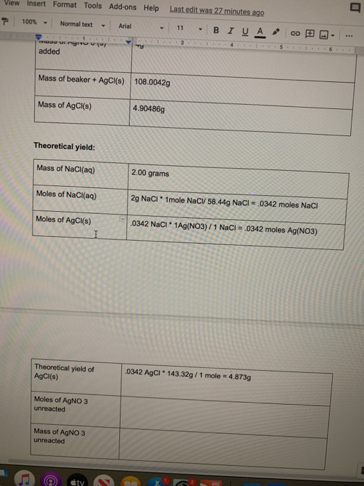 Solved View Insert Format Tools Add-ons Help Last edit was | Chegg.com
