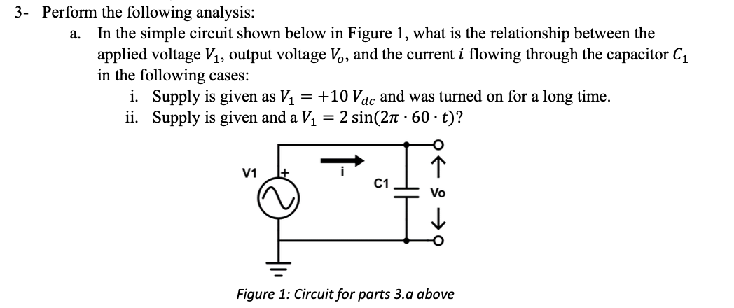 Solved 3- ﻿Perform the following analysis:a. ﻿In the simple | Chegg.com