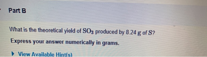 Solved Part A How many O2 molecules are needed to react with | Chegg.com