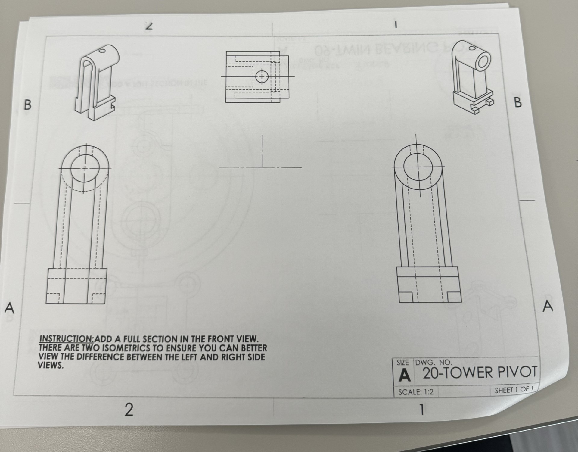 Solved INSTRUCTION:ADD A FULL SECTION IN THE FRONT | Chegg.com