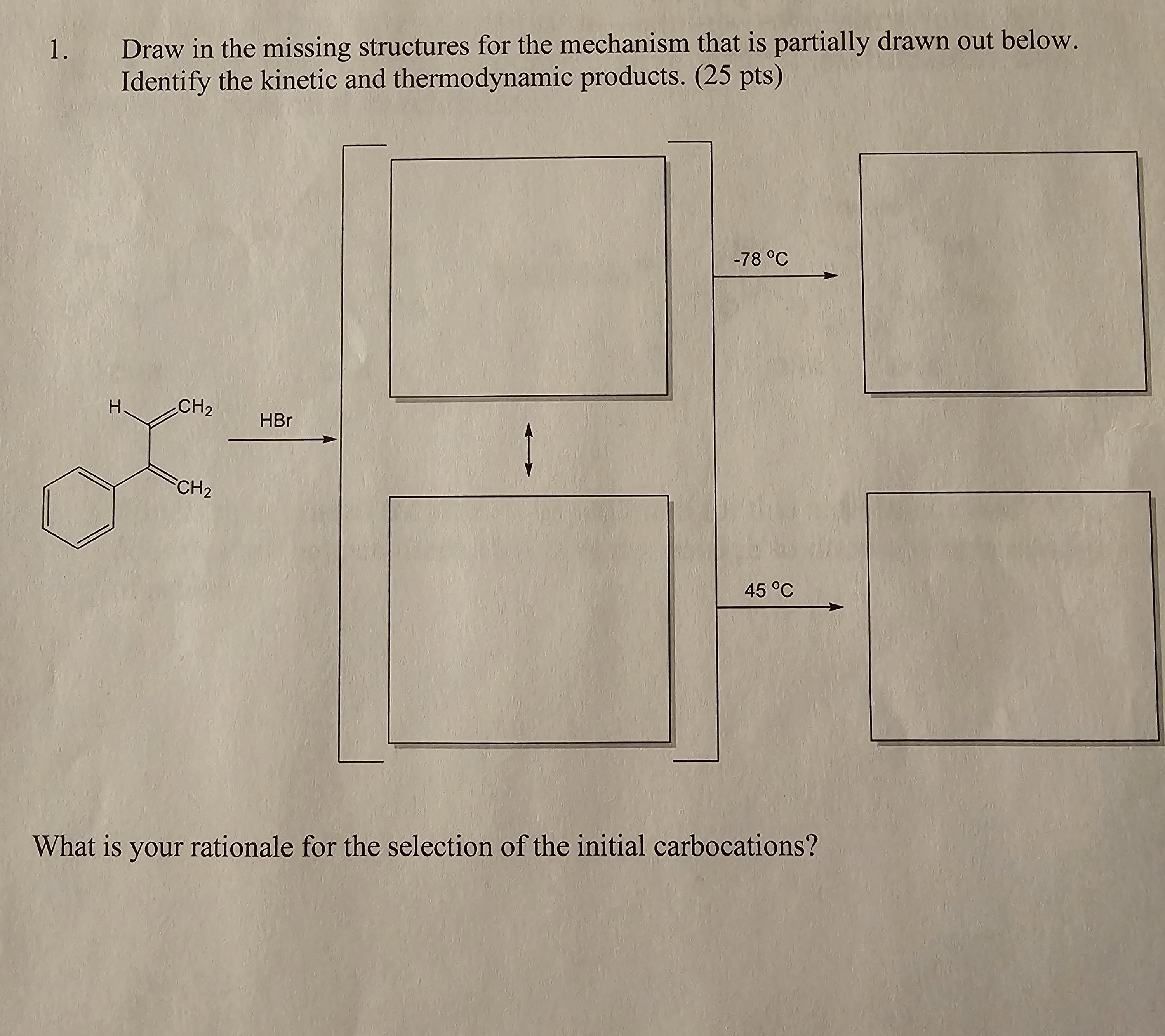 Solved Draw in the missing structures for the mechanism that | Chegg.com