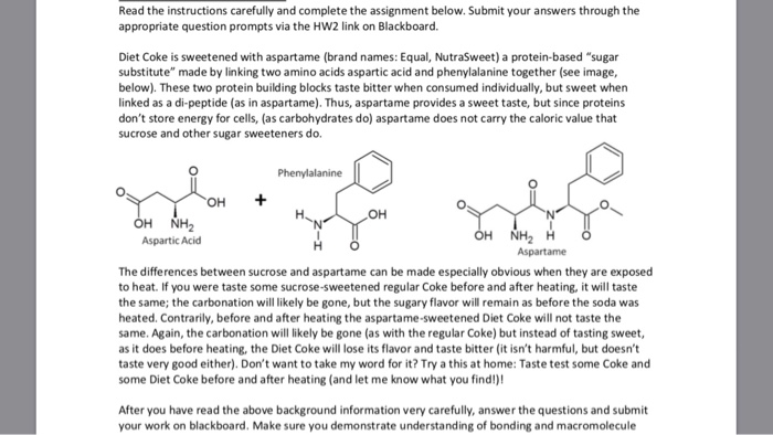 BIO 101 HW2The Matter of Life Read the instructions | Chegg.com