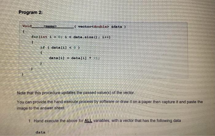 Solved Demonstrate how the following code works with the | Chegg.com