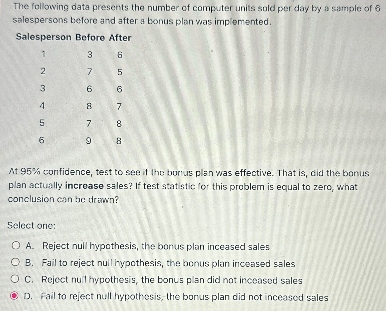 Solved The following data presents the number of computer | Chegg.com