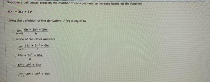 Solved Suppose a call center projects the number of calls | Chegg.com