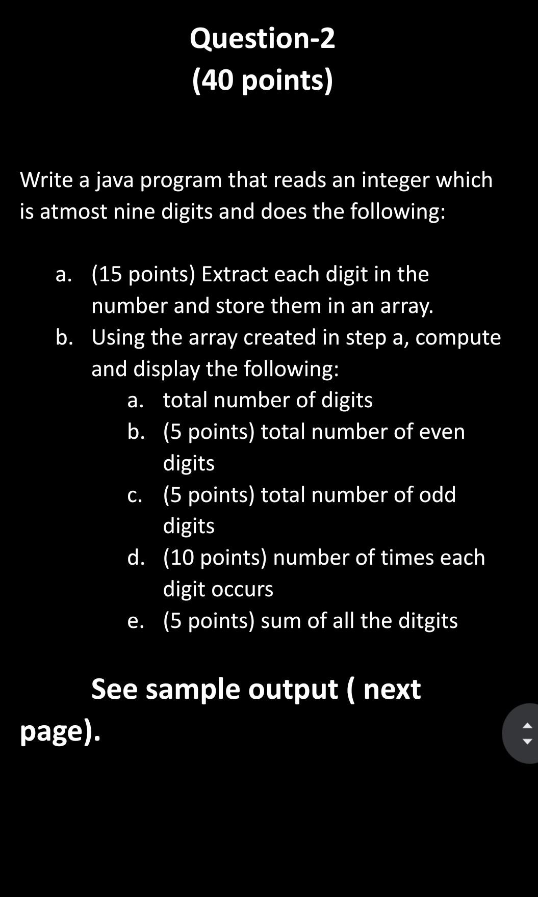 Solved Documentation: 1. Make sure to indent your code 2. | Chegg.com