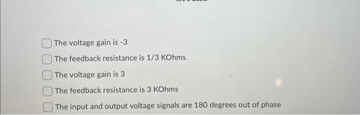 Solved Given the circuit below with Ri=1KOhms, peak input | Chegg.com