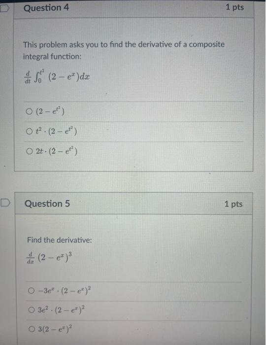 Solved This problem asks you to find the derivative of an | Chegg.com