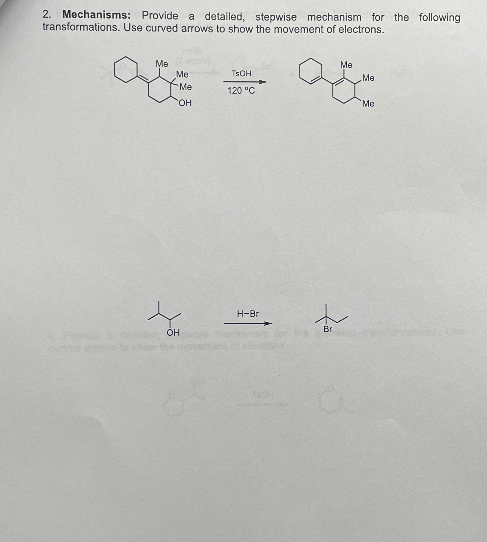 Solved Mechanisms: Provide a detailed, stepwise mechanism | Chegg.com