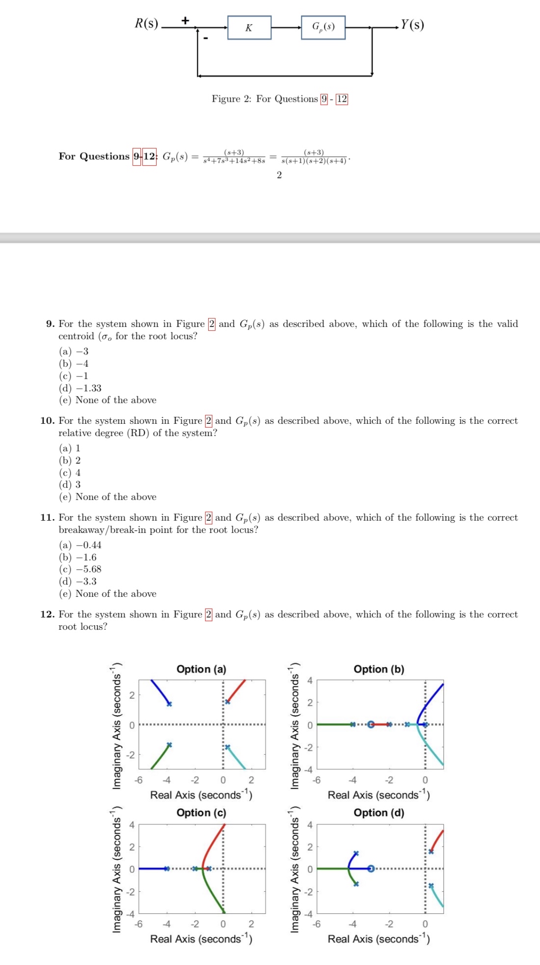 Solved For Questions 9-12: | Chegg.com