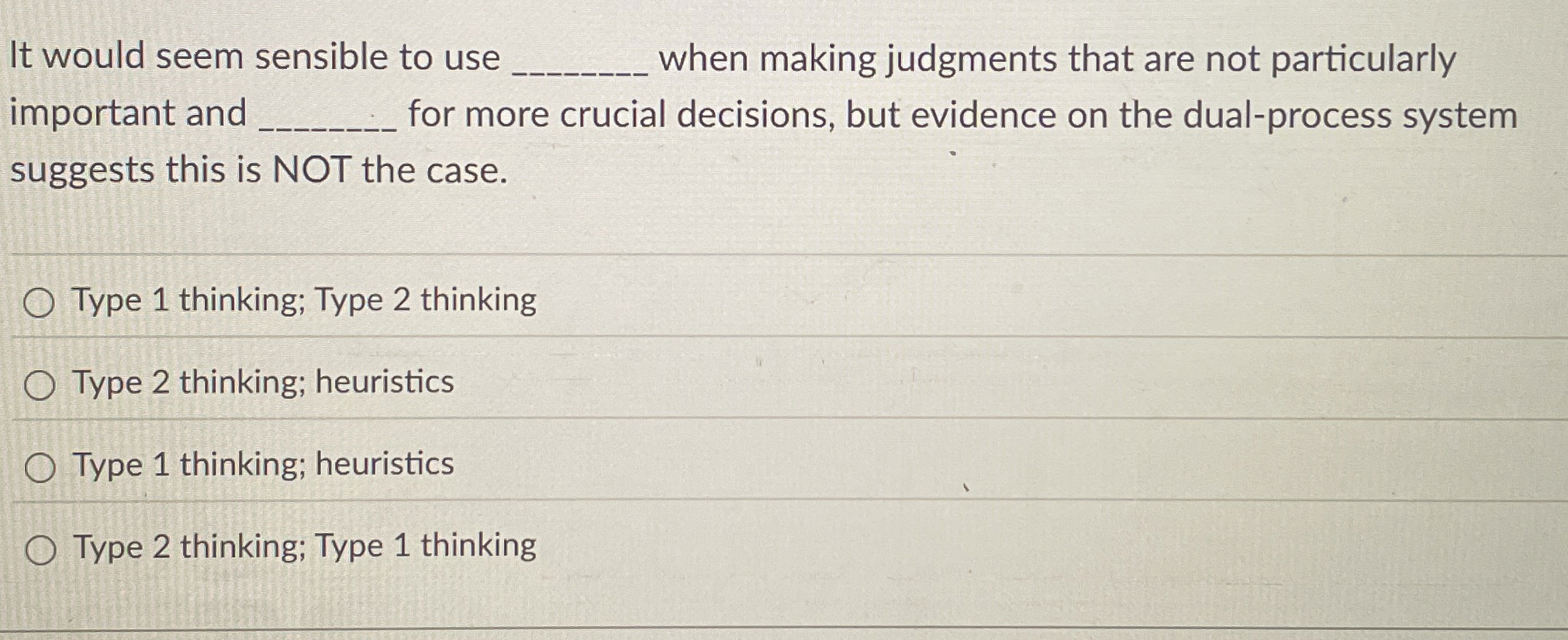 Solved It would seem sensible to use q, ﻿when making | Chegg.com