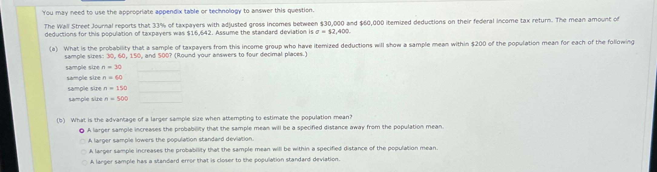 Solved You may need to use the appropriate appendix table or | Chegg.com