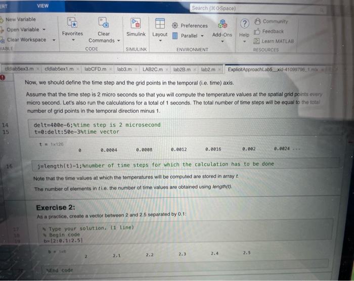 Solved Please refer to the attached. mlx file The heat | Chegg.com