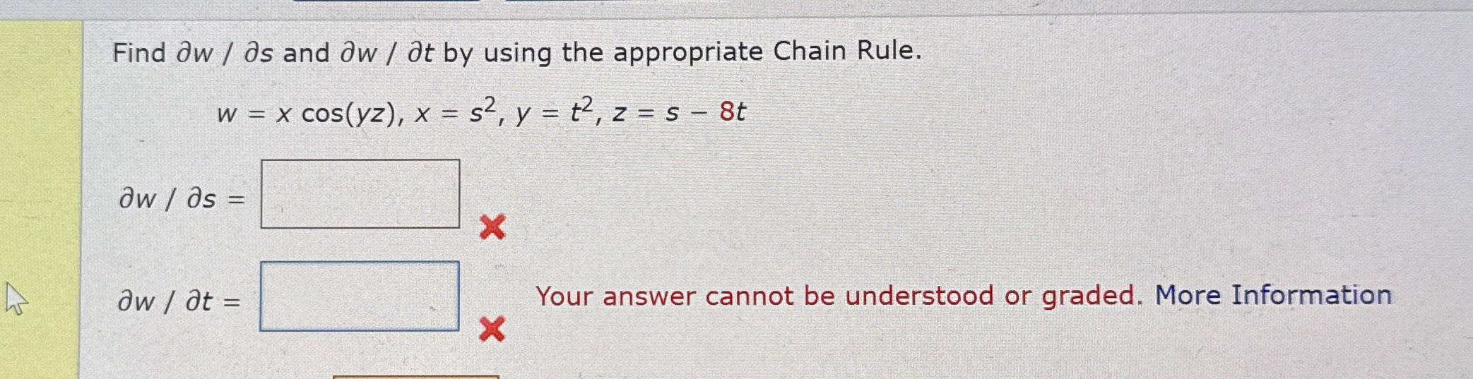 Solved Find by using the appropriate Chain | Chegg.com