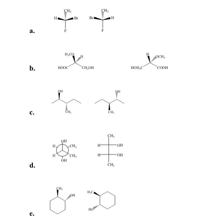 Solved 9. Assign R,S configurations to each stereogenic | Chegg.com