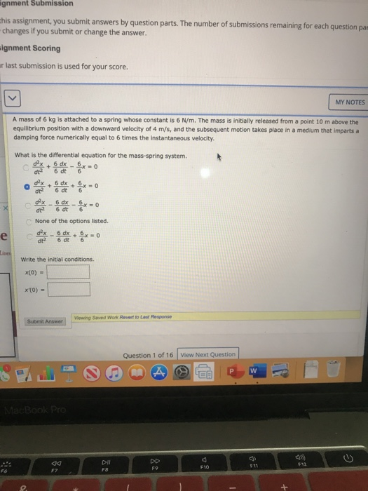 Solved gnment Submission his assignment, you submit answers | Chegg.com