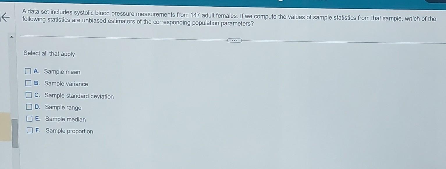 Solved A data set includes systolic blood pressure | Chegg.com