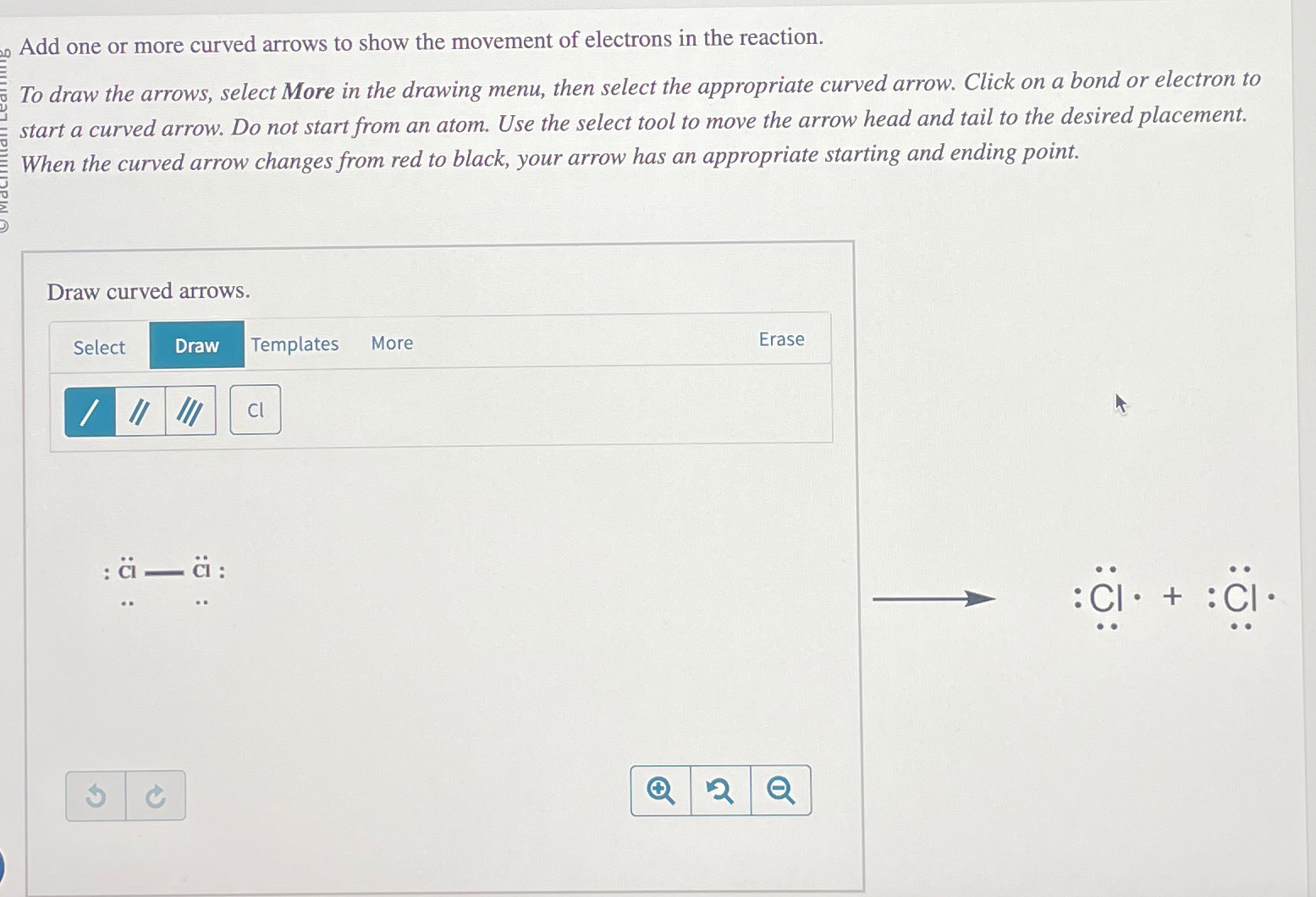 Solved Add one or more curved arrows to show the movement of | Chegg.com