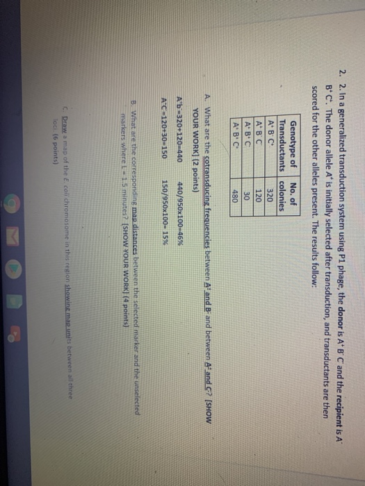 Solved 2 2. In a generalized transduction system using P1 | Chegg.com
