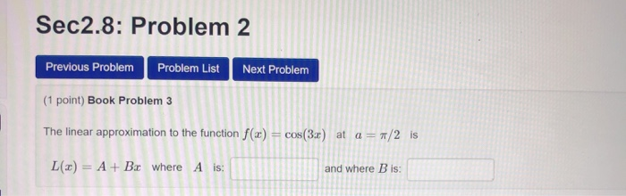 Solved Sec2.8: Problem 1 Previous Problem Problem List Next | Chegg.com