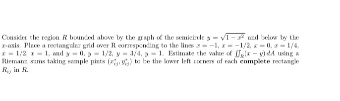 Solved Consider the region R ﻿bounded above by the graph of | Chegg.com