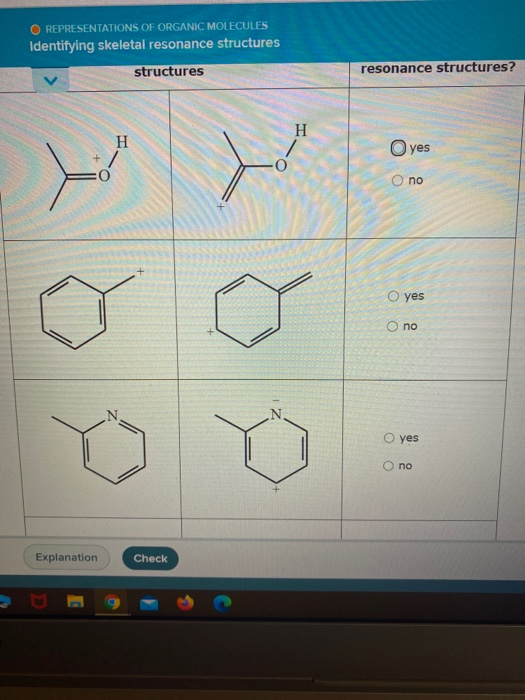 Solved O REPRESENTATIONS OF ORGANIC MOLECULES Identifying | Chegg.com