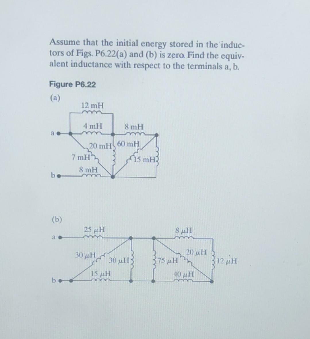 Solved Assume that the initial energy stored in the | Chegg.com