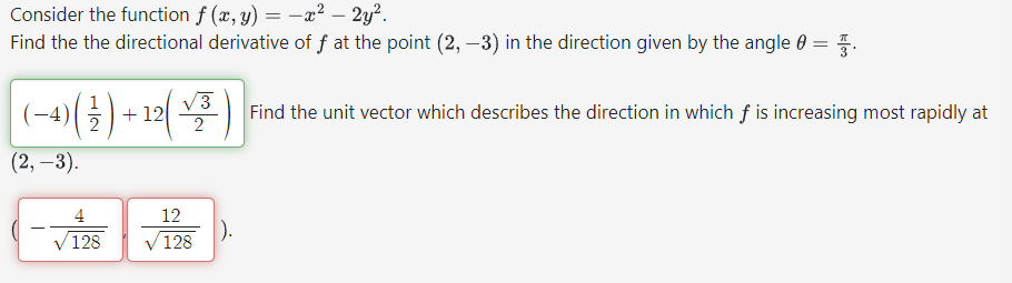 Solved Consider the function f(x,y)=-x2-2y2.Find the the | Chegg.com