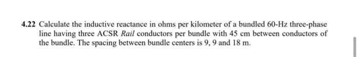 Solved 22 Calculate the inductive reactance in ohms per | Chegg.com
