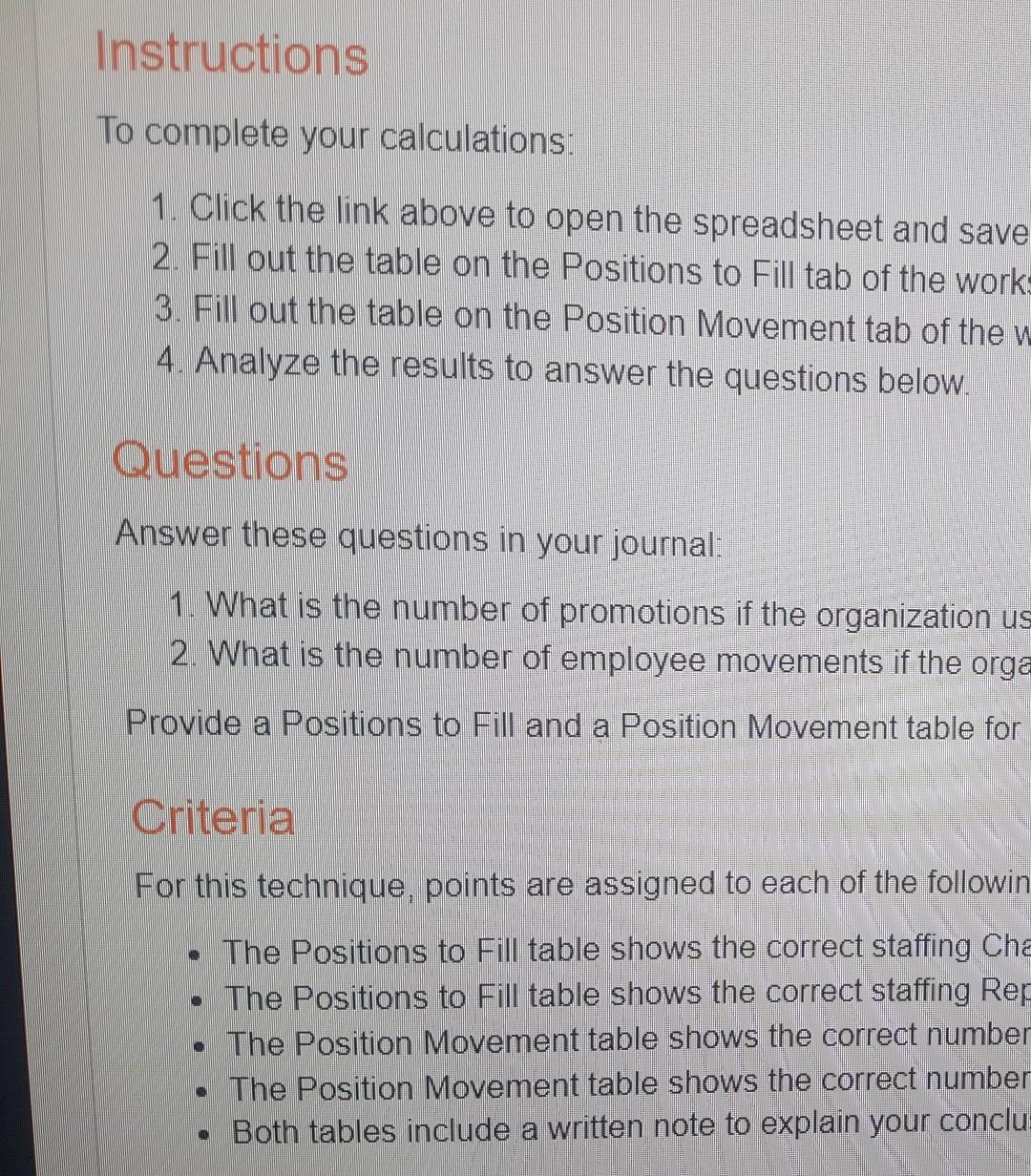 Analyzing Movement Internal movement is hard to track | Chegg.com