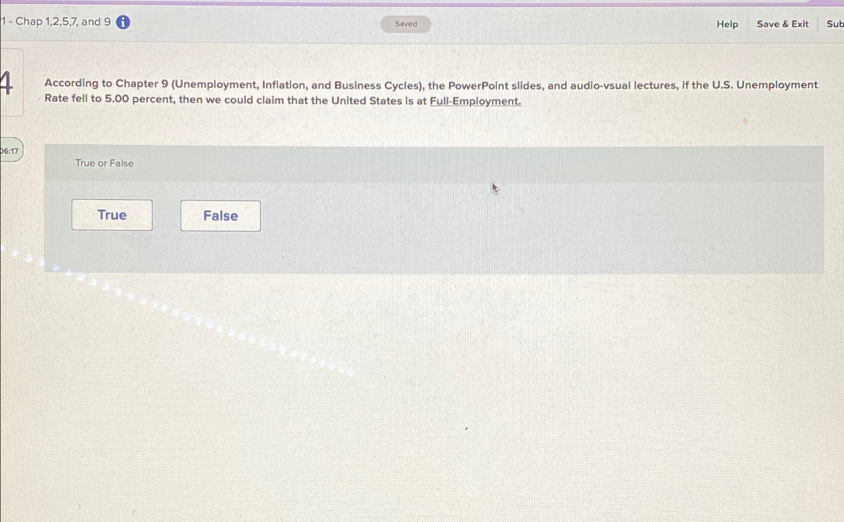 Solved 1 - ﻿Chap 1,2,5,7, ﻿and 9(i)HelpSave & | Chegg.com