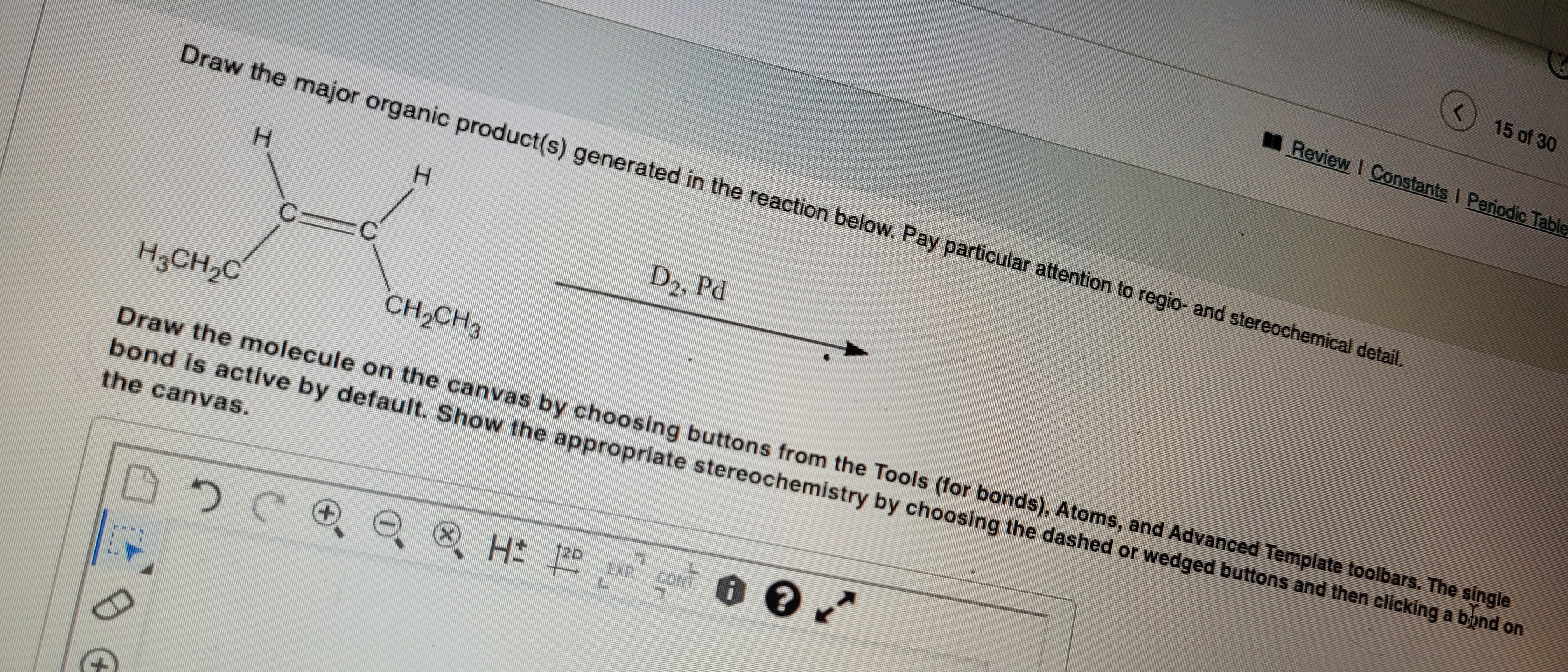 Draw the major organin roduct(s) ﻿generated in the | Chegg.com