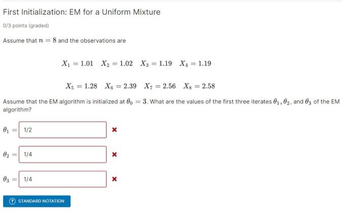 Solved 5. Mixture of Uniforms A Bookmark this page Homework | Chegg.com