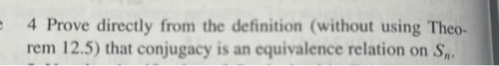 4 Prove directly from the definition (without using | Chegg.com
