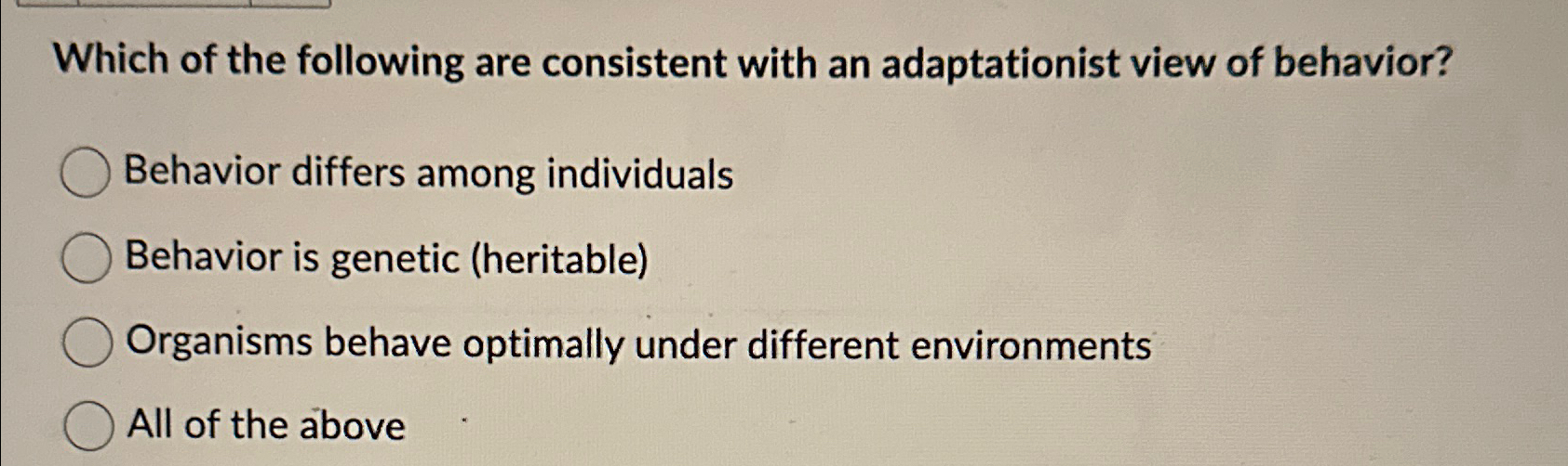 Solved Which of the following are consistent with an | Chegg.com