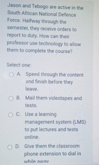 Solved Jason and Tebogo are active in the South African | Chegg.com