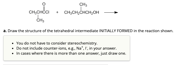 Solved a. ﻿Draw the structure of the tetrahedral | Chegg.com