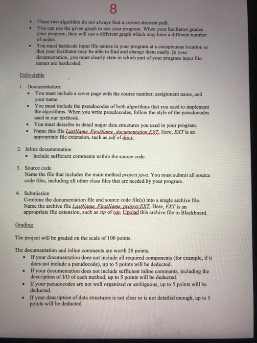 11 CS526 02 Project Assignment The goal of this | Chegg.com