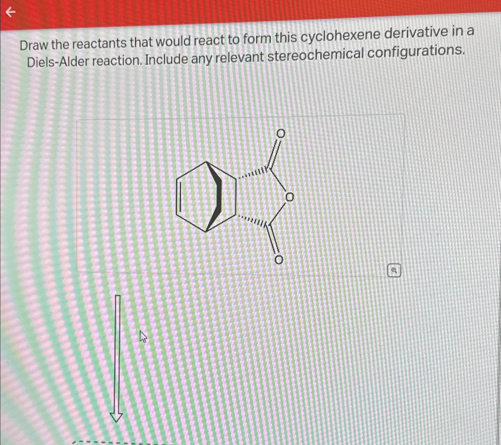 Solved Draw the reactants that would react to form this | Chegg.com