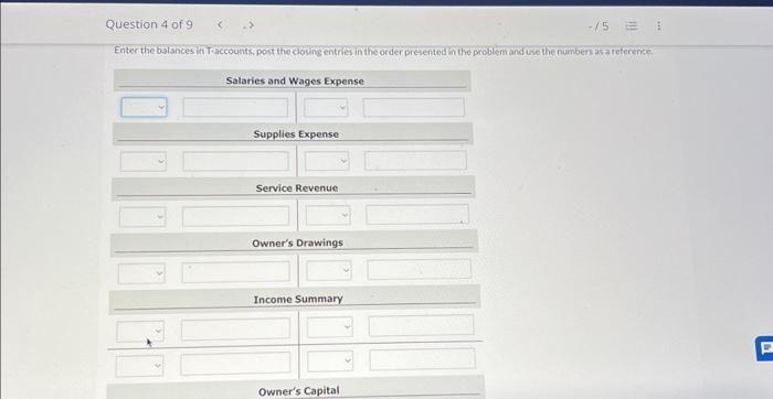 Solved Current Attempt in Progress The ledger of Ortole | Chegg.com