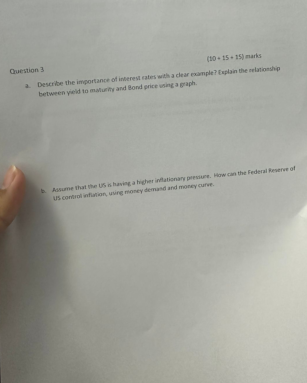 Solved (10+15+15) ﻿marks Question 3a. ﻿Describe the | Chegg.com