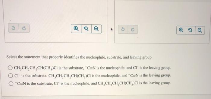 Solved For the given S2 reaction, draw the organic and | Chegg.com