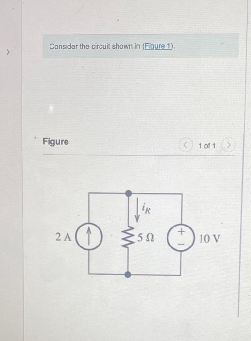 Solved Consider the circuit shown in (Figure 1).Find the | Chegg.com