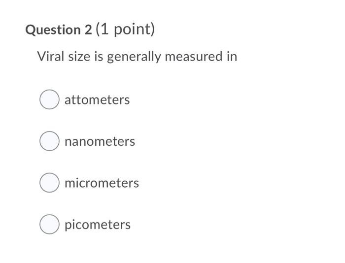 Solved Question 1 (1 point) Viral replication occurs in O | Chegg.com