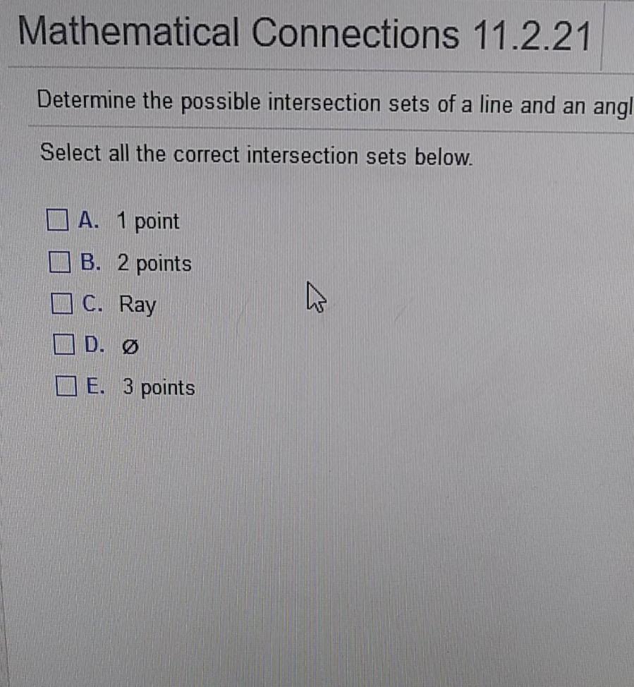 Solved Mathematical Connections 11.2.21 Determine the | Chegg.com