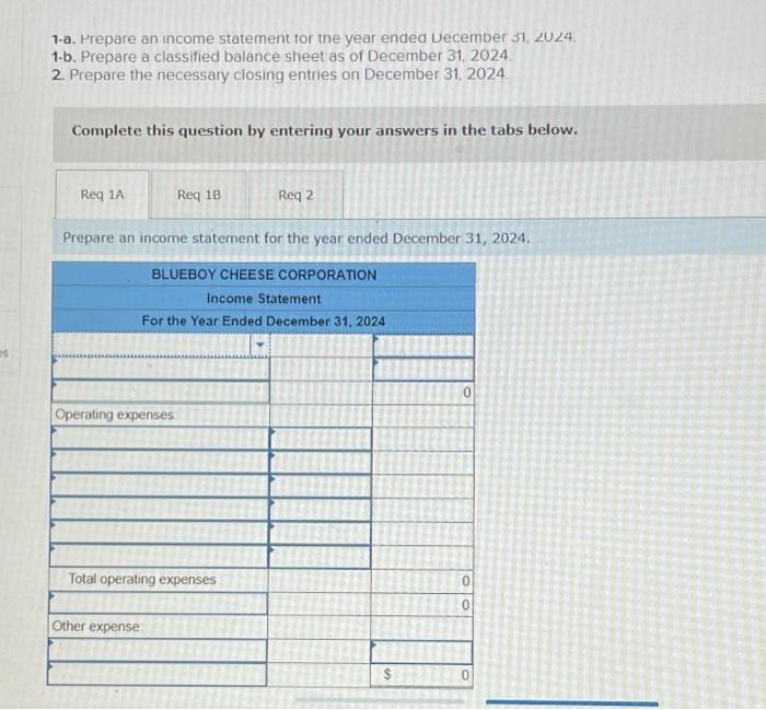 Solved Exercise 2-12 (Algo) Financial statements and closing | Chegg.com
