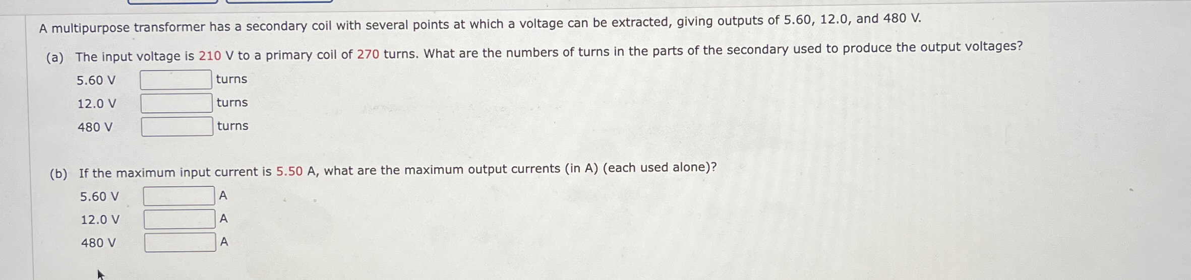 Solved A multipurpose transformer has a secondary coil with | Chegg.com