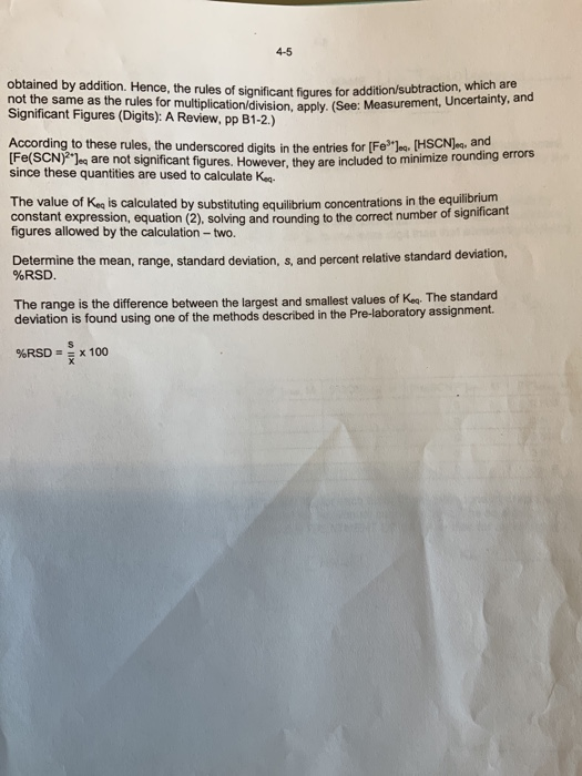 DATA AND RESULTS 1415 Section Report submission: Scan | Chegg.com