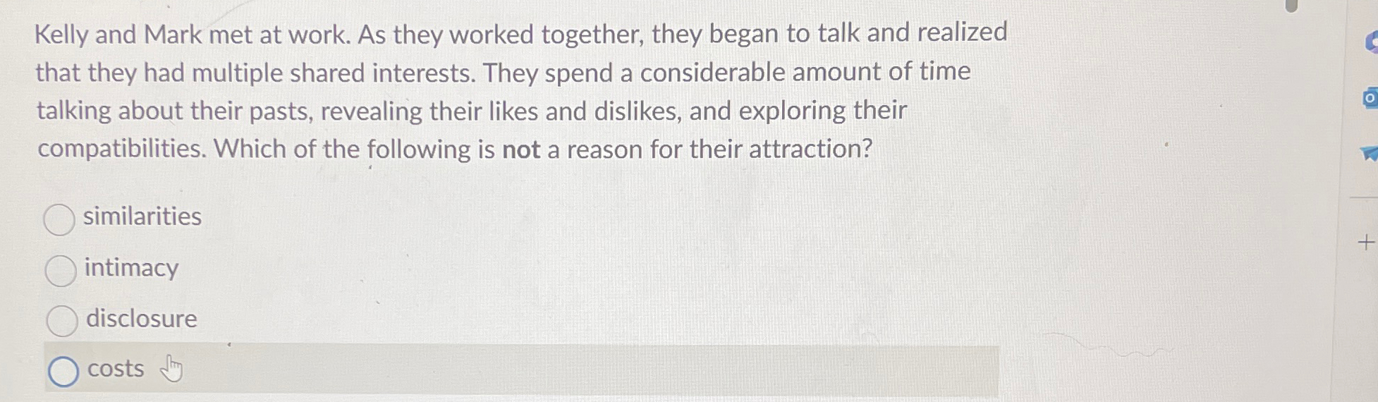 Solved Kelly and Mark met at work. As they worked together, | Chegg.com