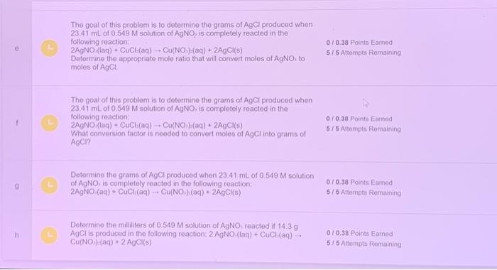 [tutorial Solution Stoichiometry] This Tutorial
